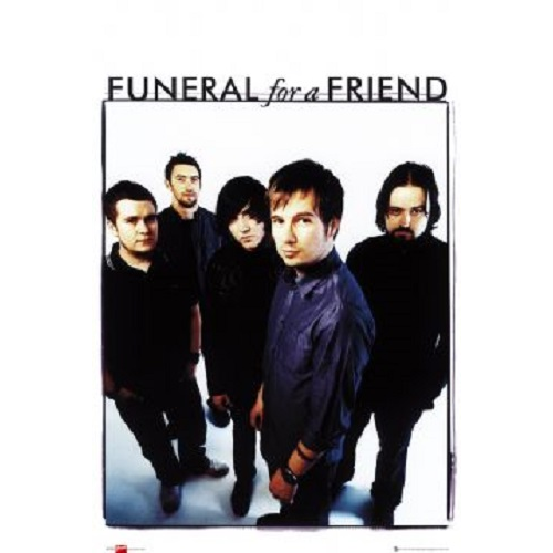 FUNERAL FOR A FRIEND Band Members Poster 116 ALT CVLT FUNERAL FOR A FRIEND Band Members Poster 116 ALT CVLT