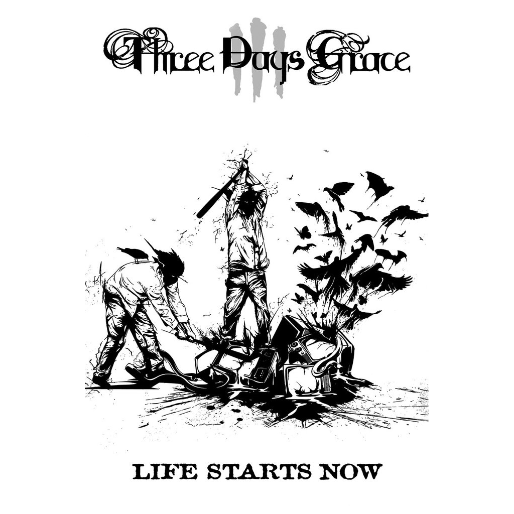 THREE DAYS GRACE Life Starts Now Poster 021 | ALT CVLT