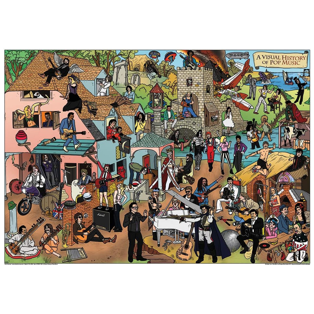 Visual History Music f Music Poster 112 | ALT CVLT