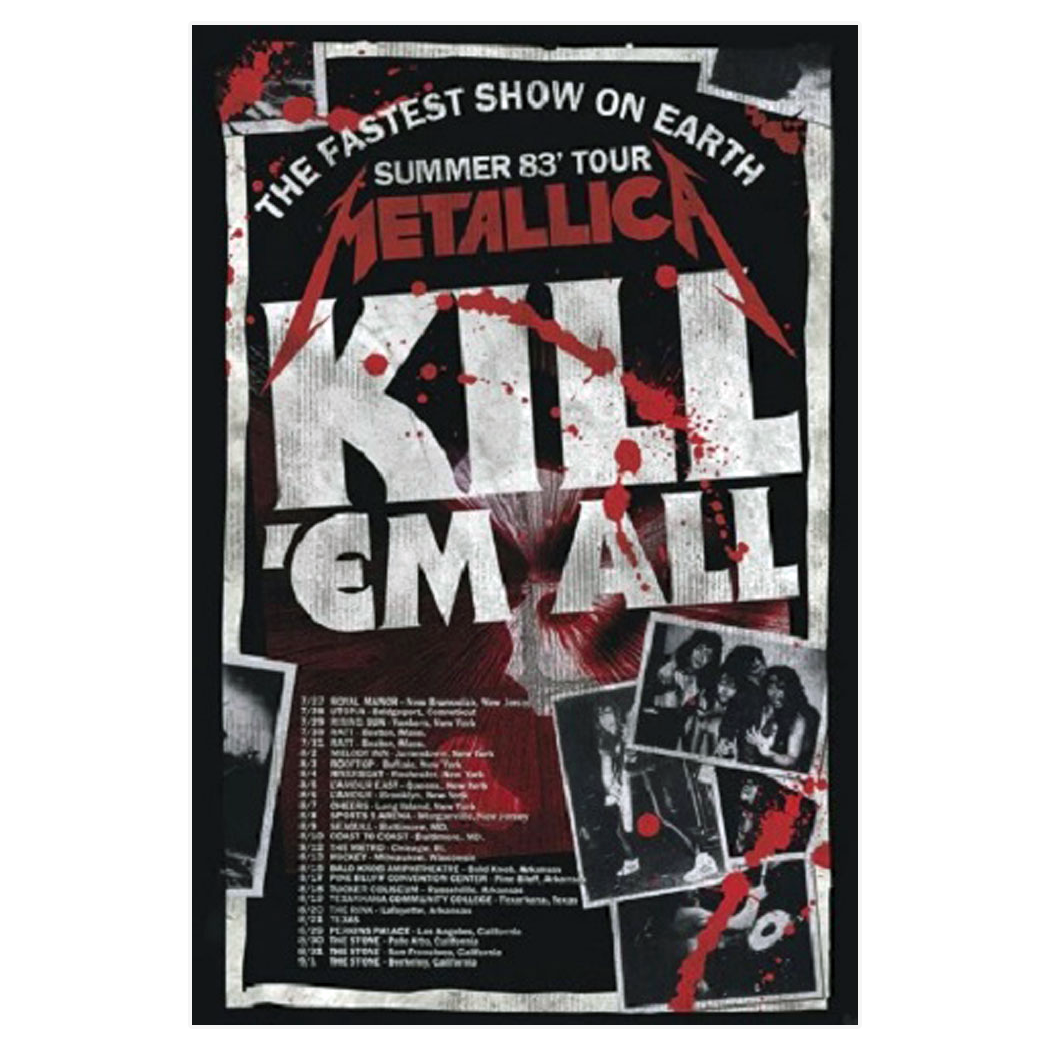 METALLICA Kill 'em All Poster 375 | ALT CVLT