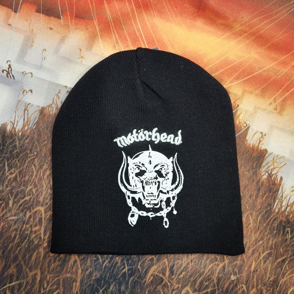 MOTORHEAD Warpig Beanie Official Licensed Band Merch Hat Hard Rock Punk ...