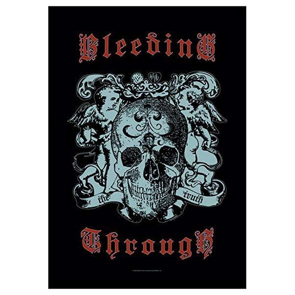 BLEEDING THROUGH Flag Official Textile Poster Tapestry | ALT CVLT