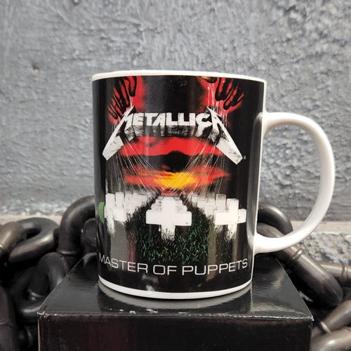METALLICA Official Licensed Mug Band Merchandise Master Of Puppets ...