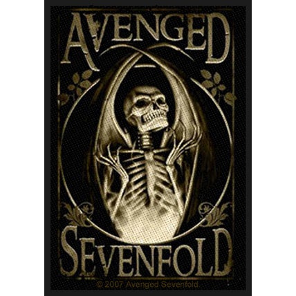 Avenged Sevenfold (A7X) Official Licensed Band Merch Woven Sew-On Patch ...
