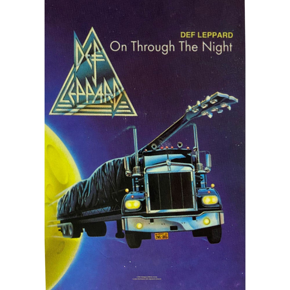 DEF LEPPARD Licensed Official Textile Poster Flag Band Merch Tapestry ...