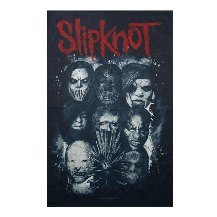 SLIPKNOT Licensed Official Textile Poster Wall Flag Band Merch | ALT CVLT