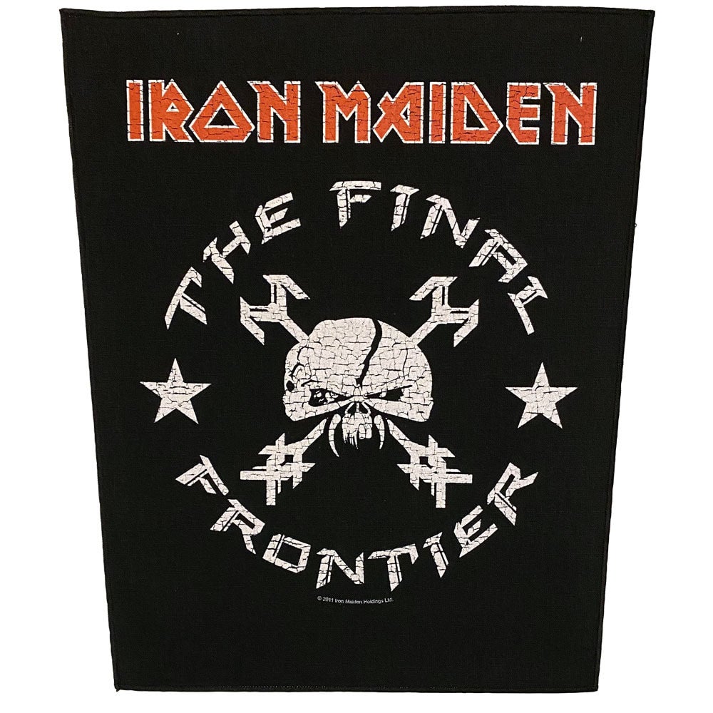 IRON MAIDEN Official Licensed Merch Sew-on Band Back Patch | ALT CVLT