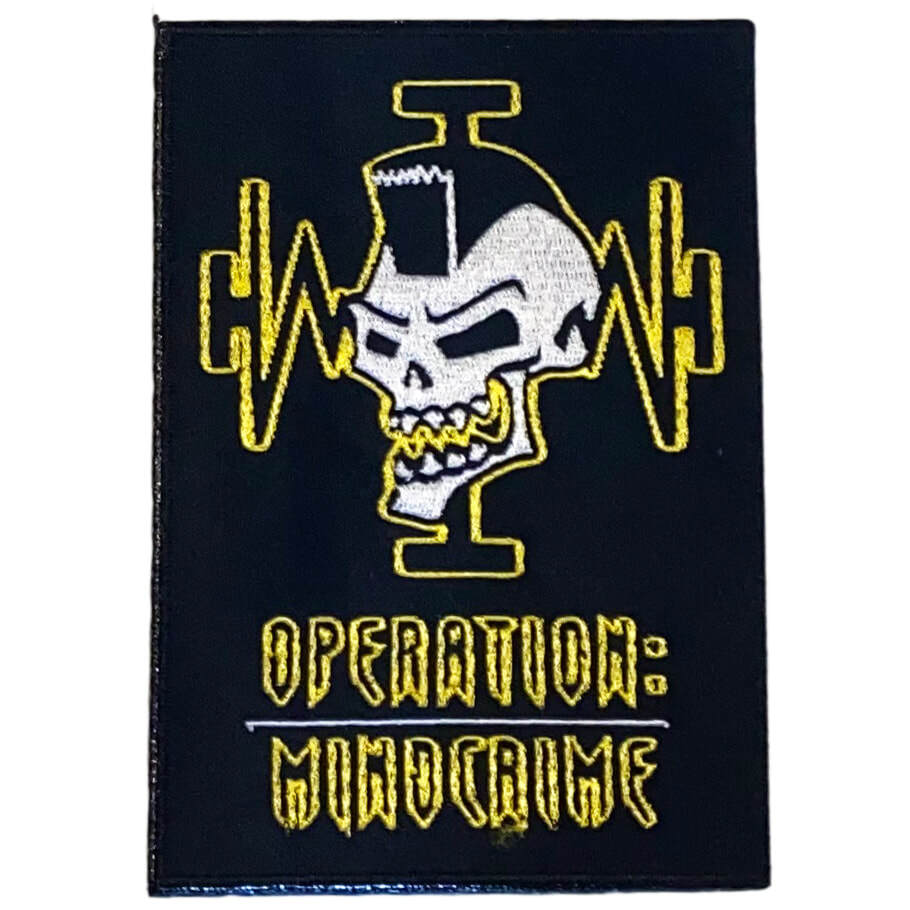 OPERATION: MINDCRIME (QUEENSRYCHE) Official Licensed Band Merch Iron-on ...