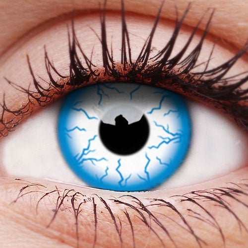 Lightning Contact Lenses Contacts Lens Costume Cosplay Halloween ...