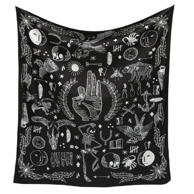 Altar Cloth Tapestry Wallhanging Wall Hanging Flag Poster Occult Pagan ...