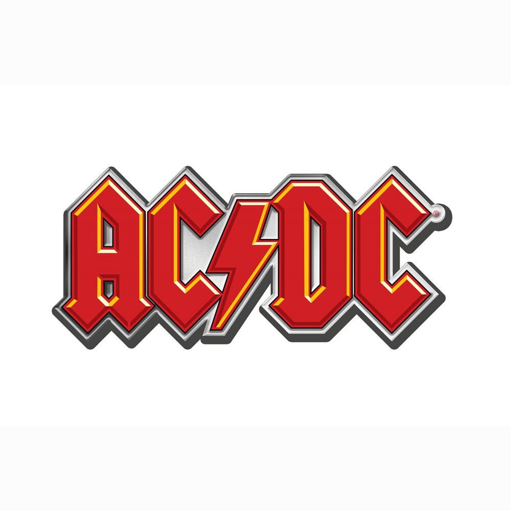 AC/DC Logo Enamel Metal Pin Classic Rock Badge | ALT CVLT