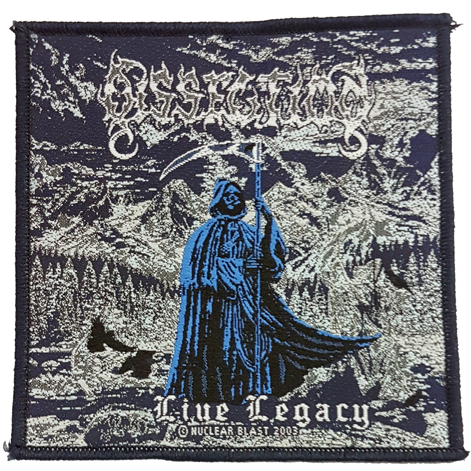 Official DISSECTION Licensed Merch Band Patch | ALT CVLT