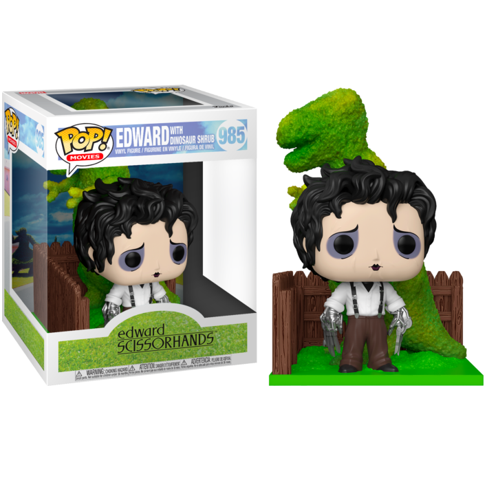 Edward Scissorhands - Edward & Dino Hedge Pop! Deluxe | ALT CVLT