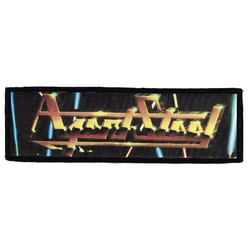 AGENT STEEL Gold Logo Strip Patch | ALT CVLT