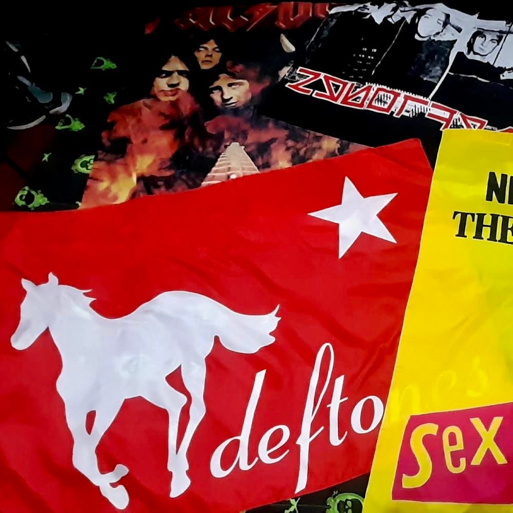 DEFTONES White Pony Wall Flag | ALT CVLT