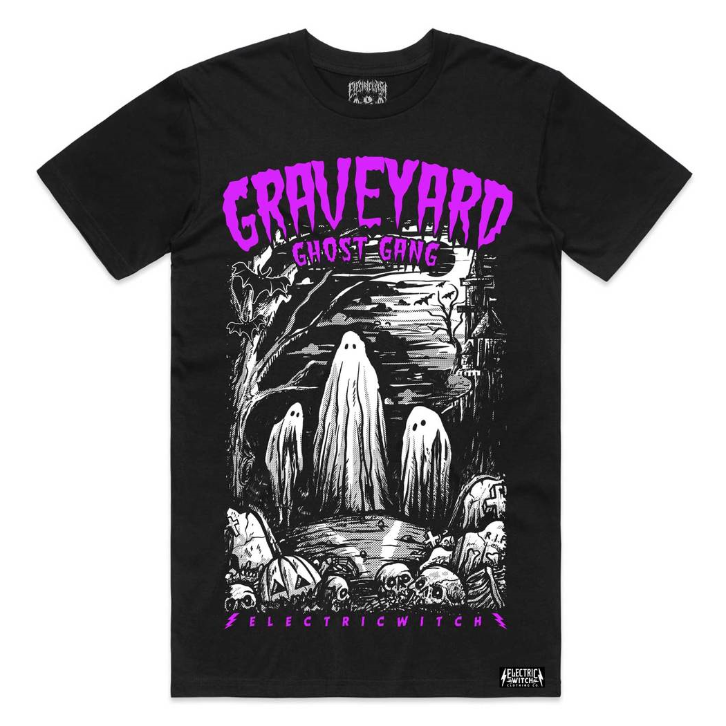 Graveyard Gang Tee - Purple | ALT CVLT
