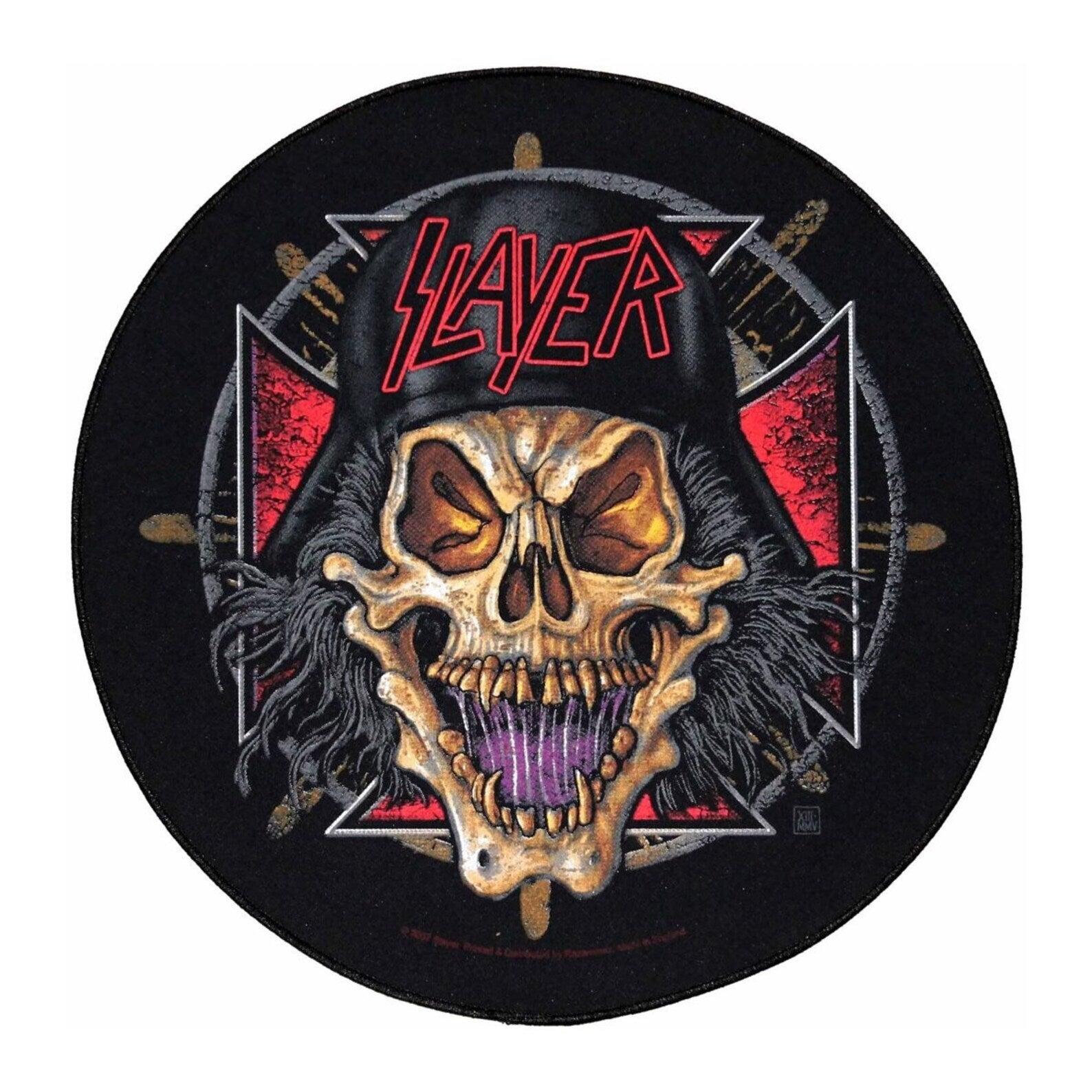 SLAYER Official Licensed Band Merch Sew-on Back patch | ALT CVLT
