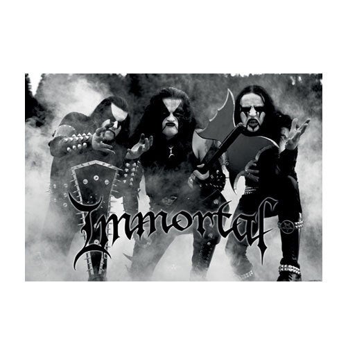 IMMORTAL Licensed Official Textile Poster Flag Band Merch | ALT CVLT